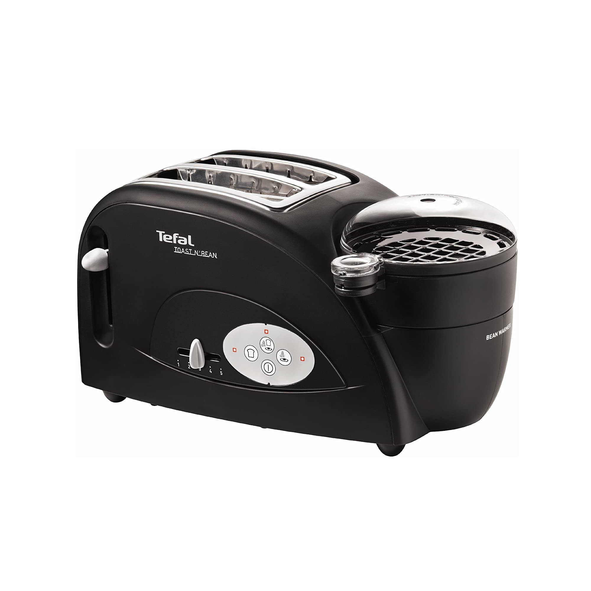Tefal Toast n Bean Toaster – Black – 1200W – TT552842